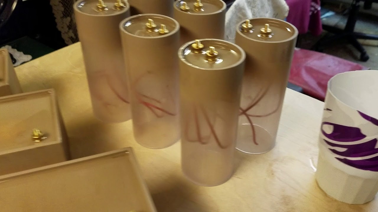 Making reproduction 1920 radio batteries Part 3 - YouTube