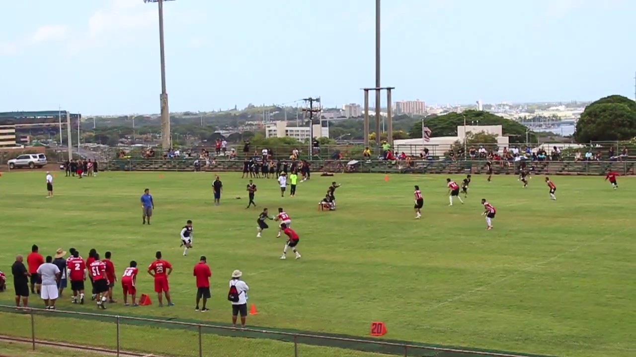Hilo High Vikings vs Waialua Bulldogs | 7 on 7 Football | - YouTube