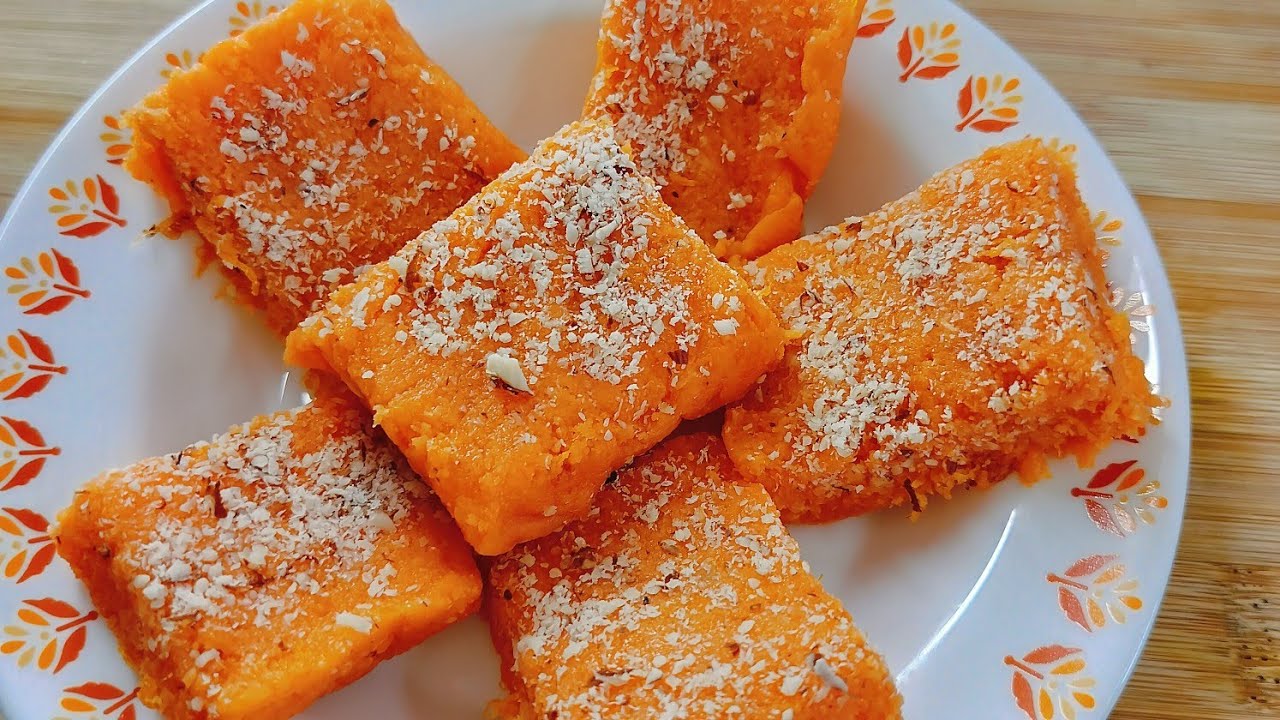 Quick & Easy Haldiram Style Orange Burfi Recipe | Nagpur Special Orange ...