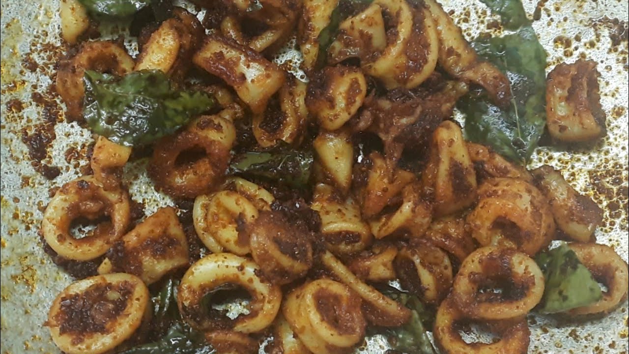 kanava fry recipe |Squid fry recipe in tamil | kanava recipe| How to ...