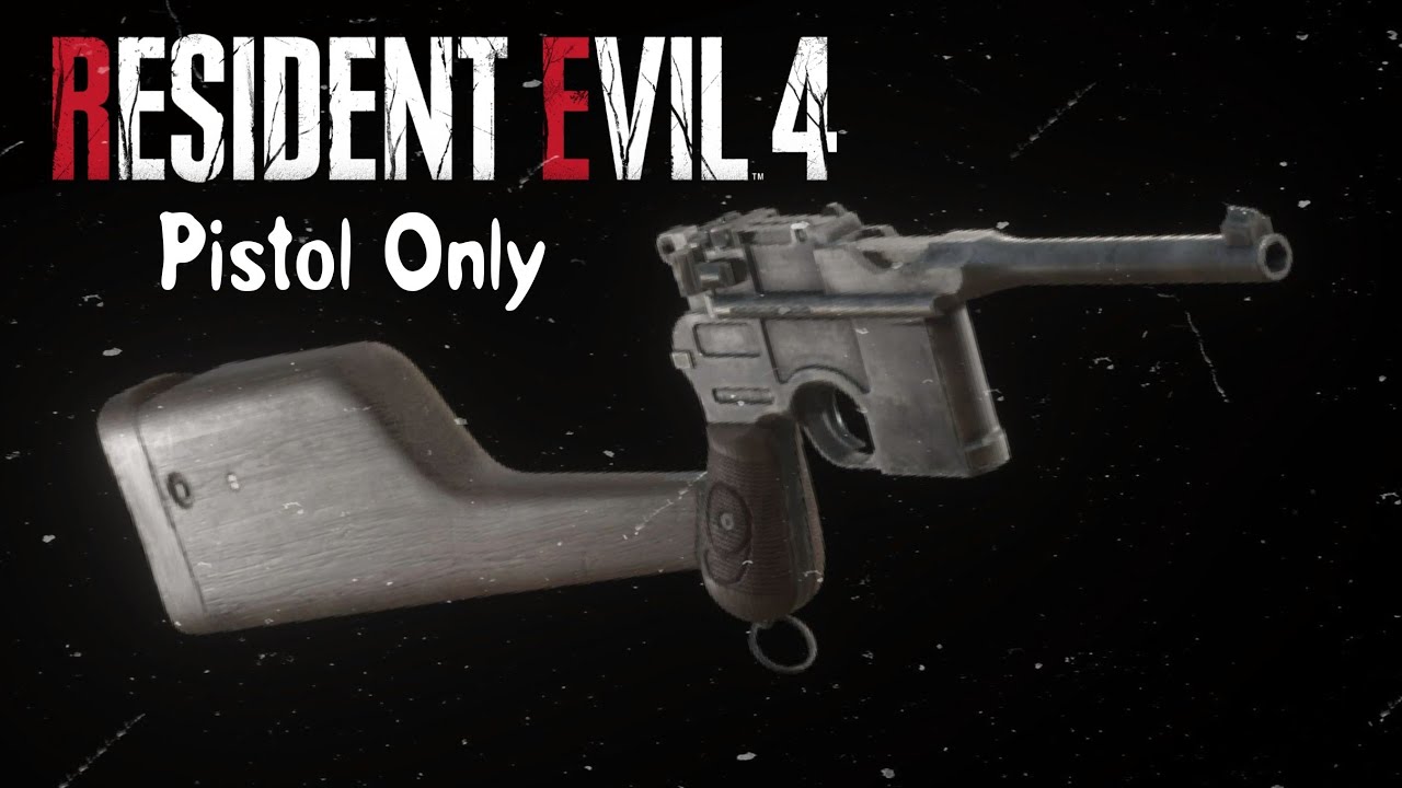 Resident Evil 4 Pistol Only Full HD 1080p/ 60fps Longplay Walkthrough ...