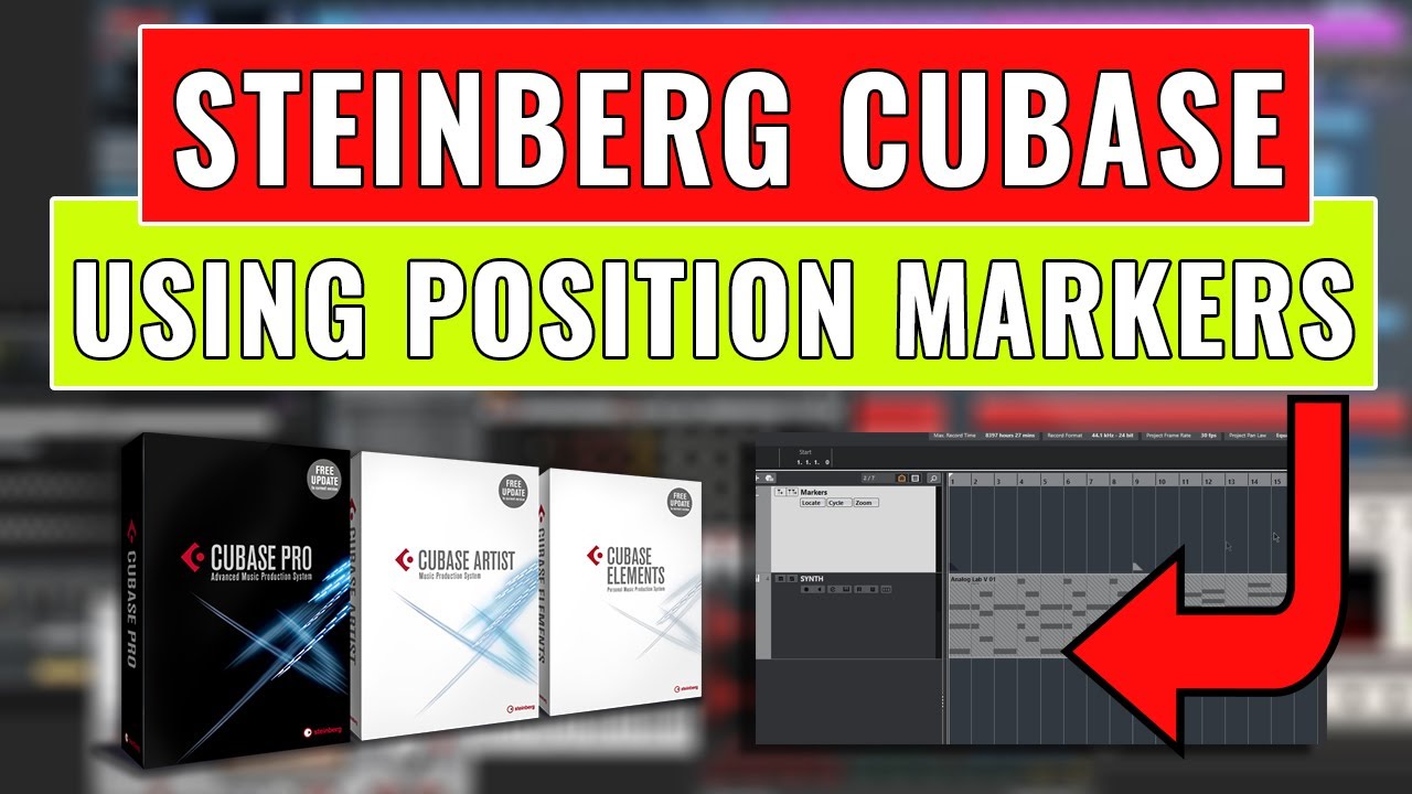 Steinberg #Cubase: Using Position Markers in Steinberg Cubase - OBEDIA ...