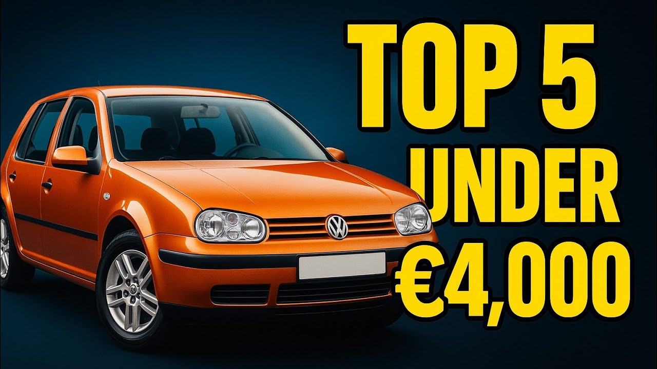 Top 5 Reliable Cars Under €4,000 in 2025 (Best Budget Cars) - YouTube