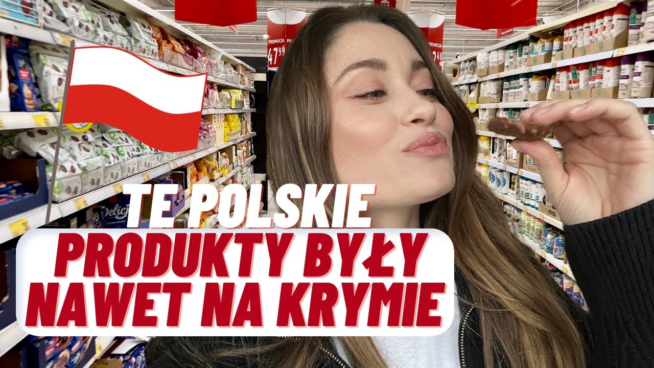 POLSKIE jedzenie z lat 2000. Te produkty kojarzą mi się tylko z Polską ...