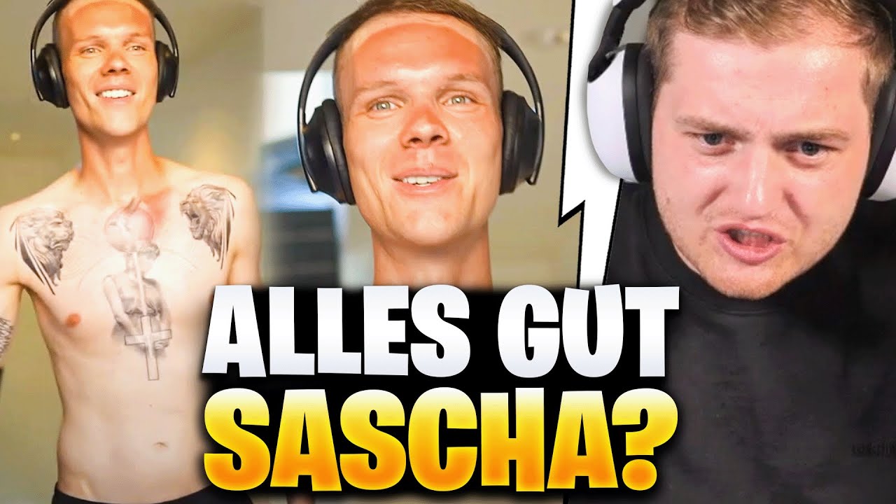 😱🤯WAS ist mit SASCHA PASSIERT?! - Satter HUGO REAKTION | Trymacs Stream ...