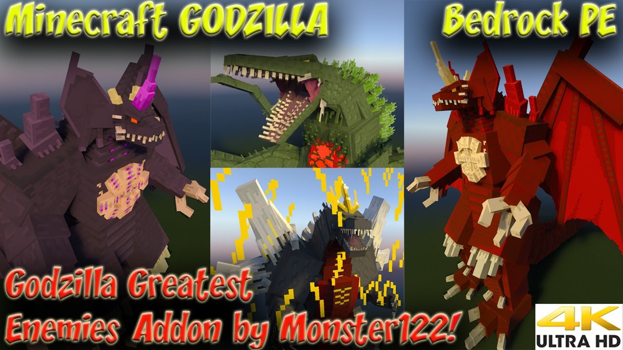 Godzilla Greatest Enemies Addon Monster122 Showcase Destroyah vs ...