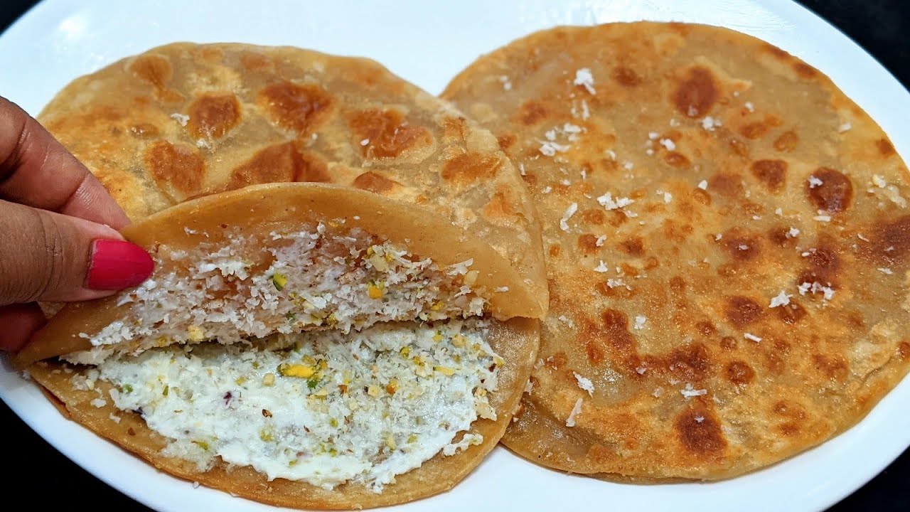 Malai Paratha | गेहूं के आटे से बनाये ऐसा मिलाई का पराठा जिसे खाकर बचपन ...
