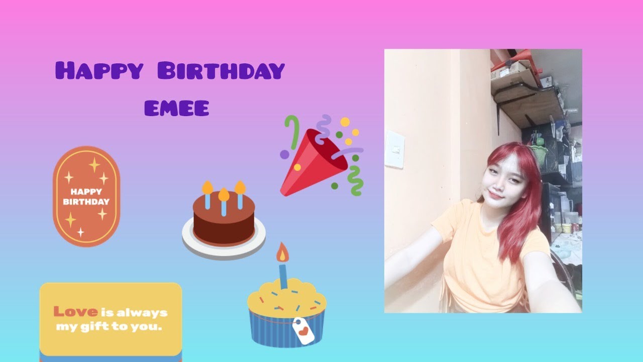 HAPPY 18Th BIRTHDAY EMEE #birthday #18thbirthday - YouTube