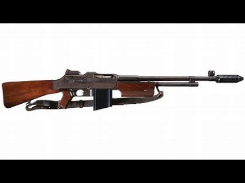 Colt Monitor 1918 BAR Browning Automatic Rifle - YouTube