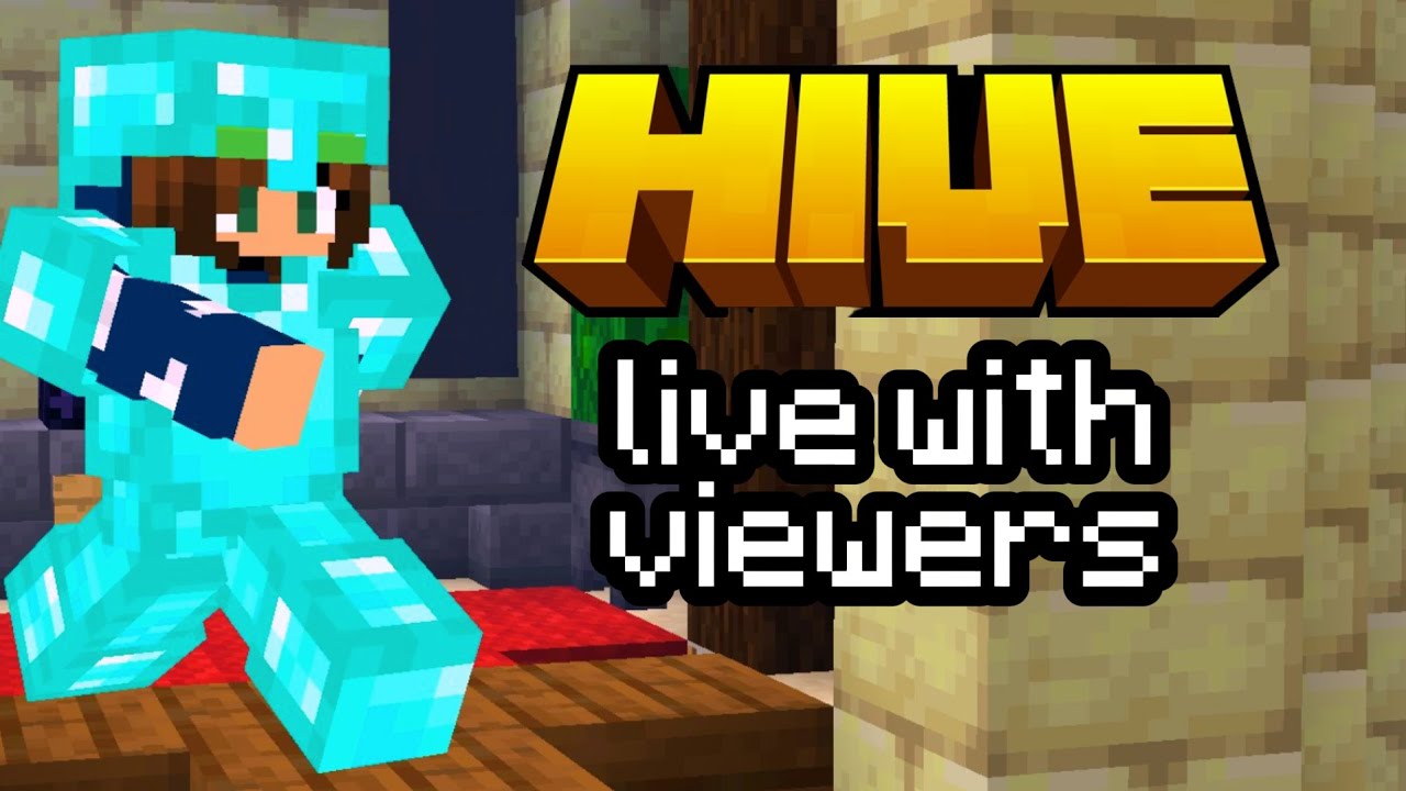 Minecraft hive - (playing with viewers) until 300 subs #31 - YouTube