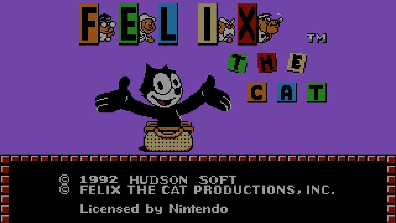 Felix the cat (NES) ; Gameplay - YouTube