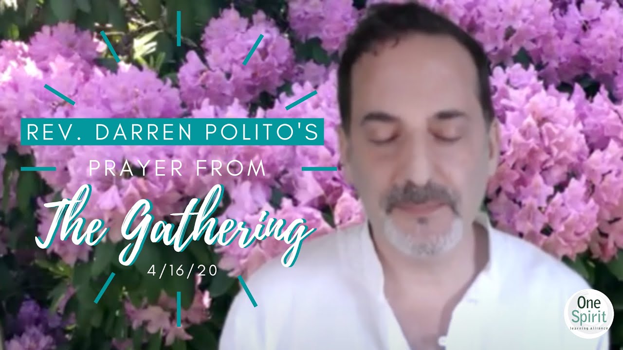 Rev. Darren Polito prays at "The Gathering" - YouTube