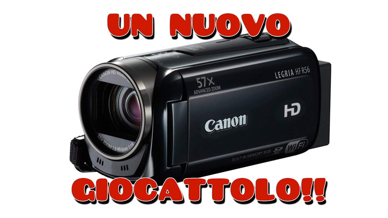 Unboxing "Canon LEGRIA HF R506" WOW!! - YouTube