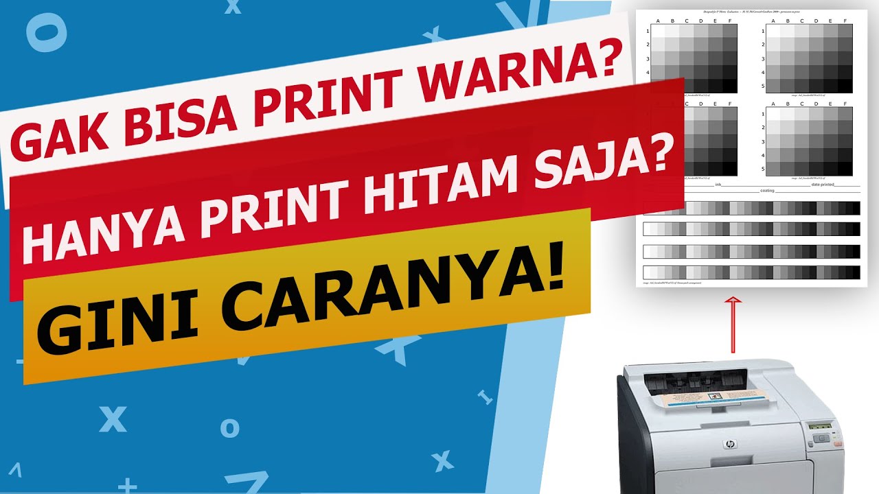 MEMPERBAIKI PRINTER HP LASERJET COLOR TIDAK BISA PRINT WARNA CP2025 ...