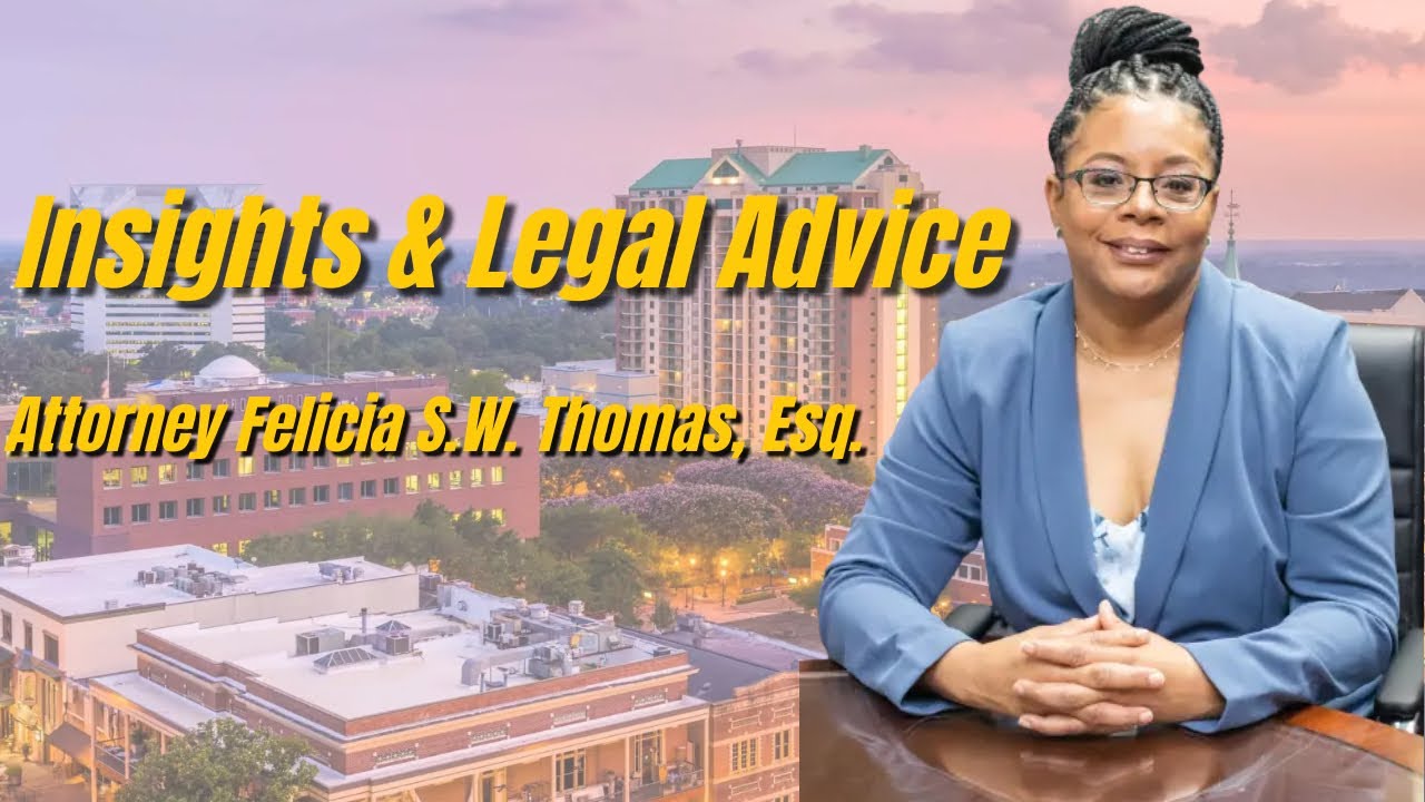 She's An Attorney & Author | Meet Attorney Felicia S.W. Thomas, Esq ...