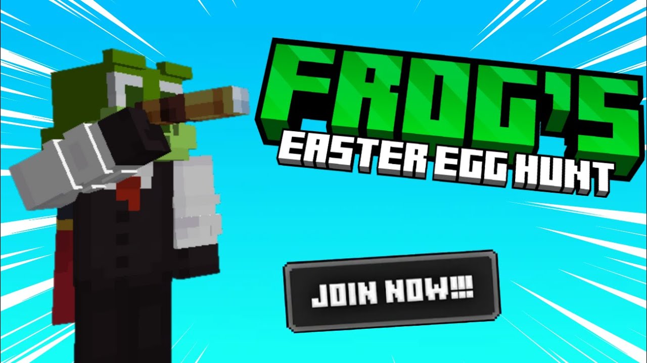 Frog's Easter Egg Hunt *Live* Bedrock/Java - YouTube