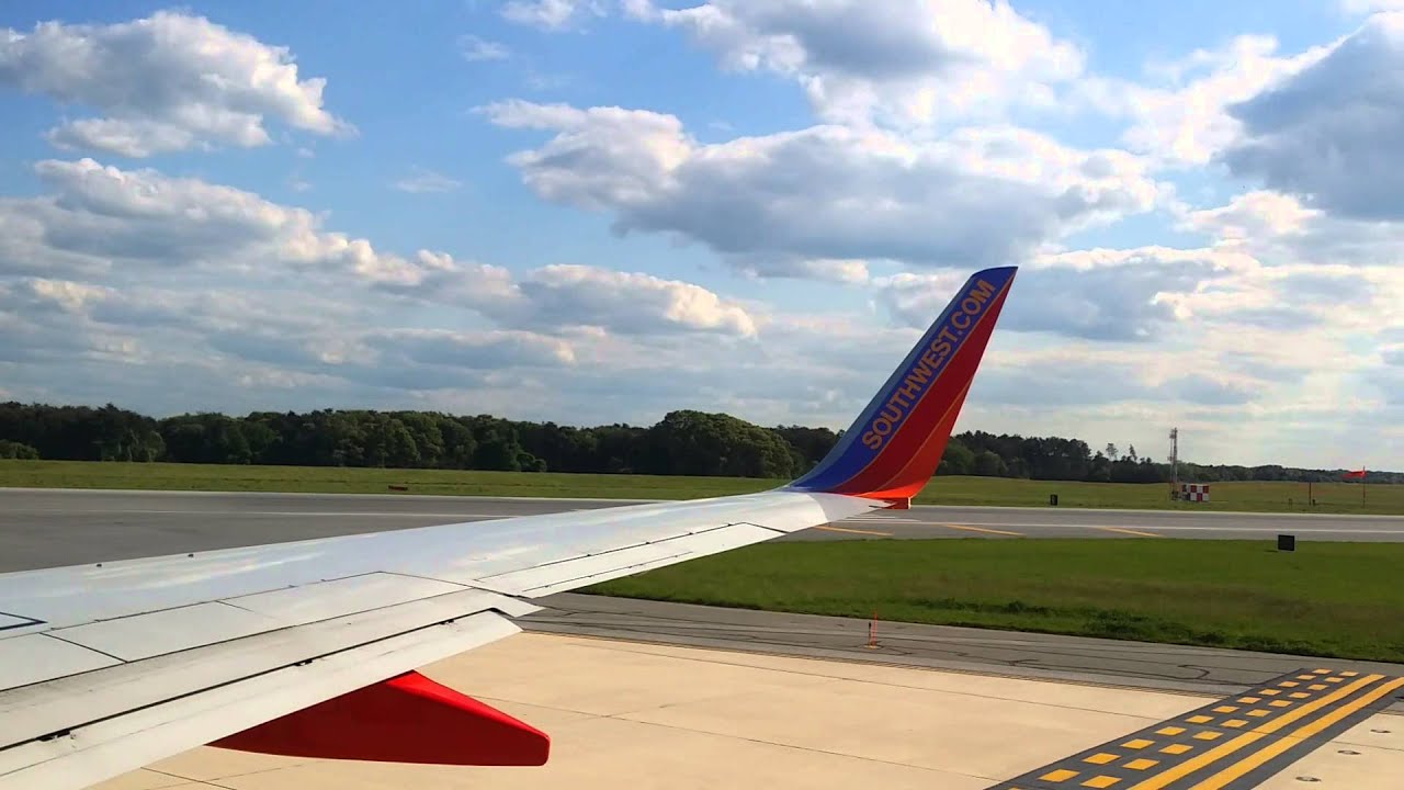 Southwest Boeing 737-700 BWI to SJU take off - YouTube