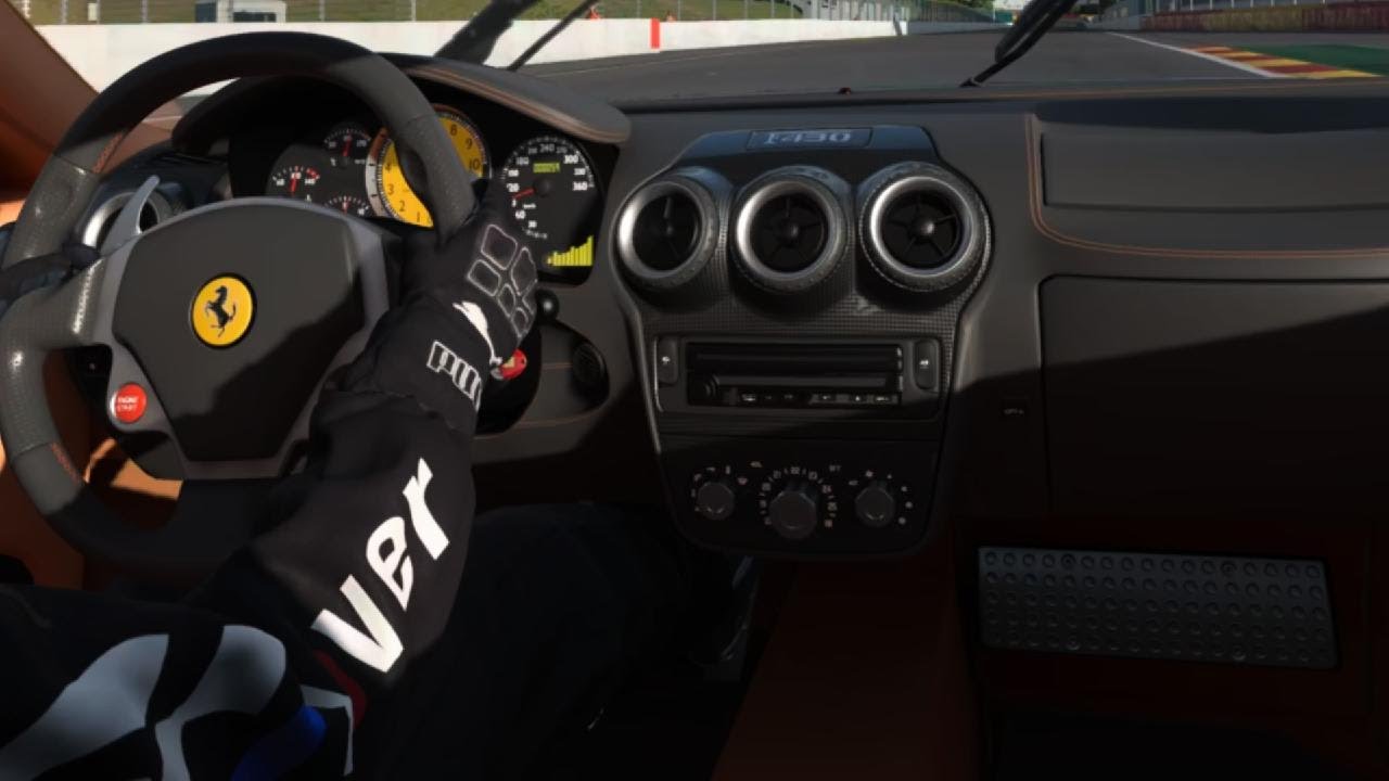 Gran Turismo 7 Ferrari F430 Inside & Outside Gameplay - YouTube