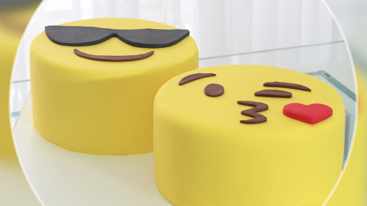 Fazendo bolo de emoji - YouTube