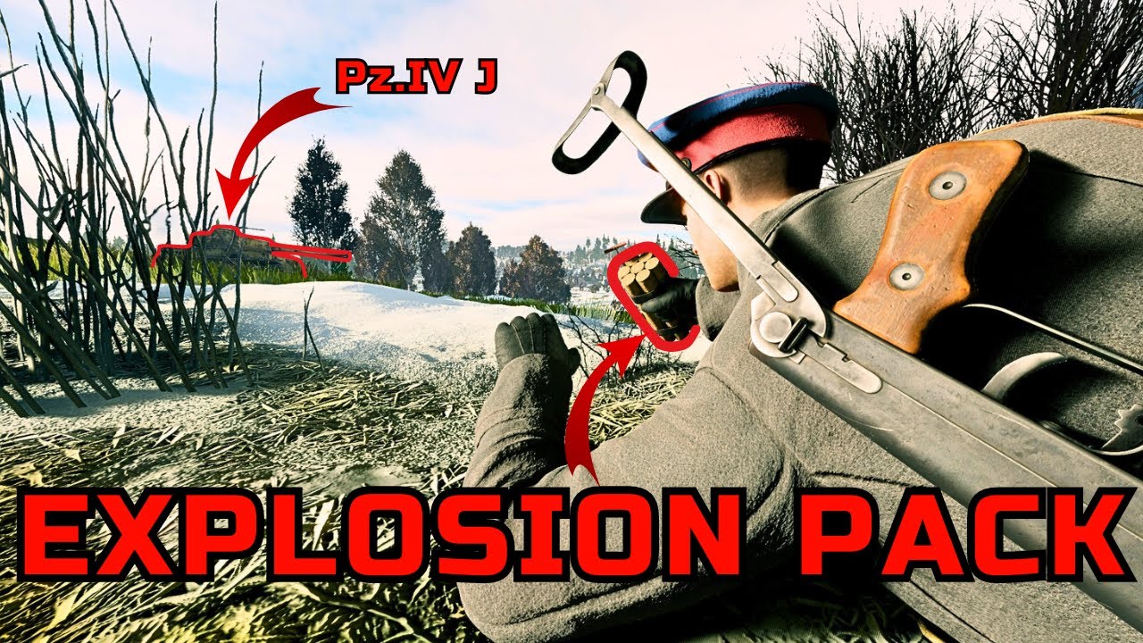 Explosion pack | Enlisted explosion pack gameplay - YouTube