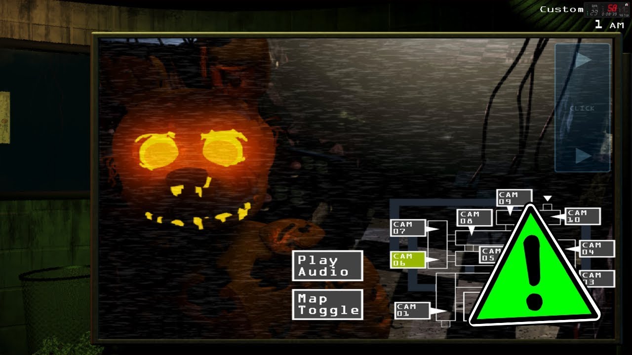 Jack O SpringTrap In FNaF 3! Halloween! (Mod) - YouTube