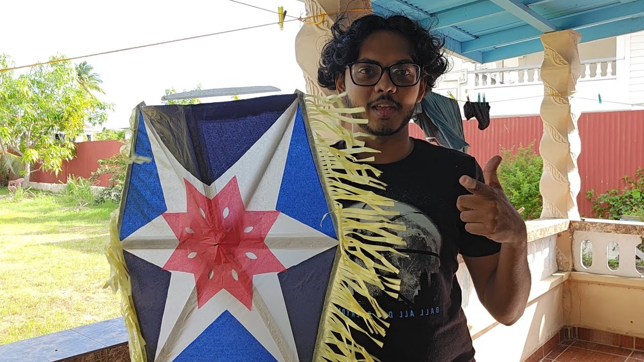 How To Make A Mountain Loop For A Guyanese Board Kite (2025) - YouTube