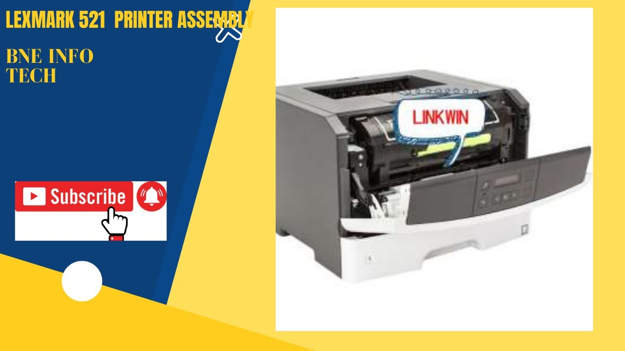Lexmark 521 printer assembly/ፕርንተር ጥገና ክፍል አንድ በአማርኛ - YouTube