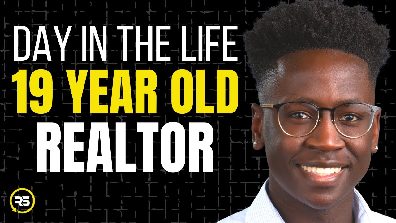 Day in the Life of a 19 YEAR OLD Real Estate Agent - YouTube