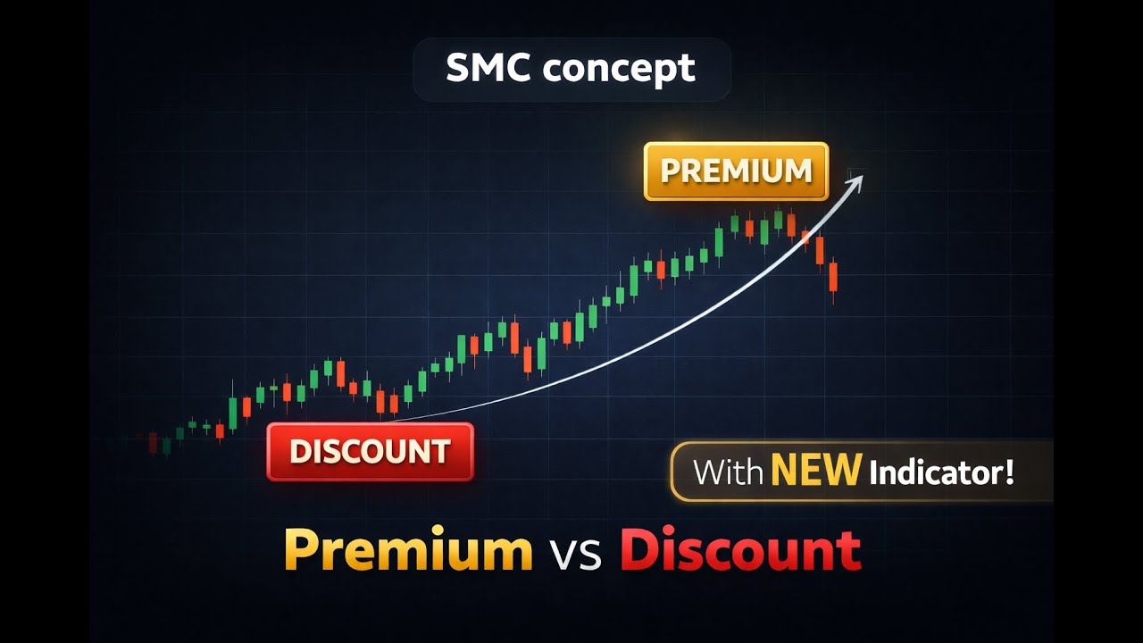 Premium vs Discount | Find Your Best Trade Setup + Indicator - YouTube