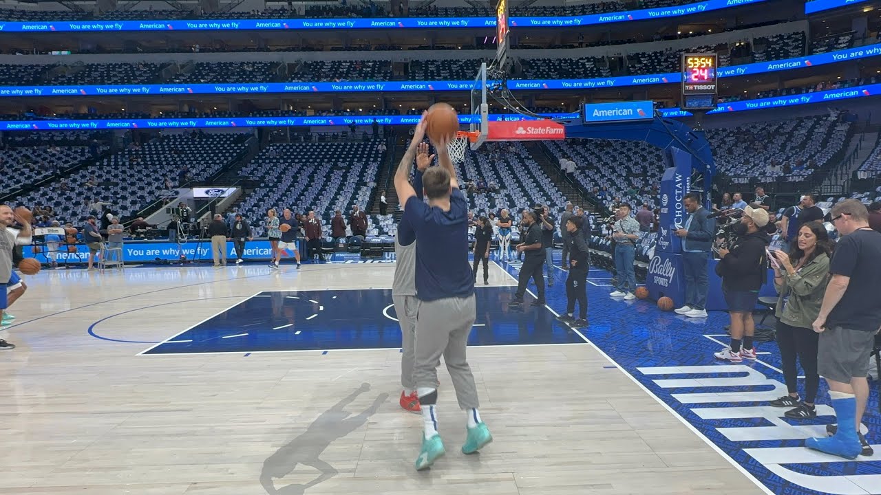 Luka Doncic Workout Before Mavs Face Nets: Oct. 27, 2023 - YouTube