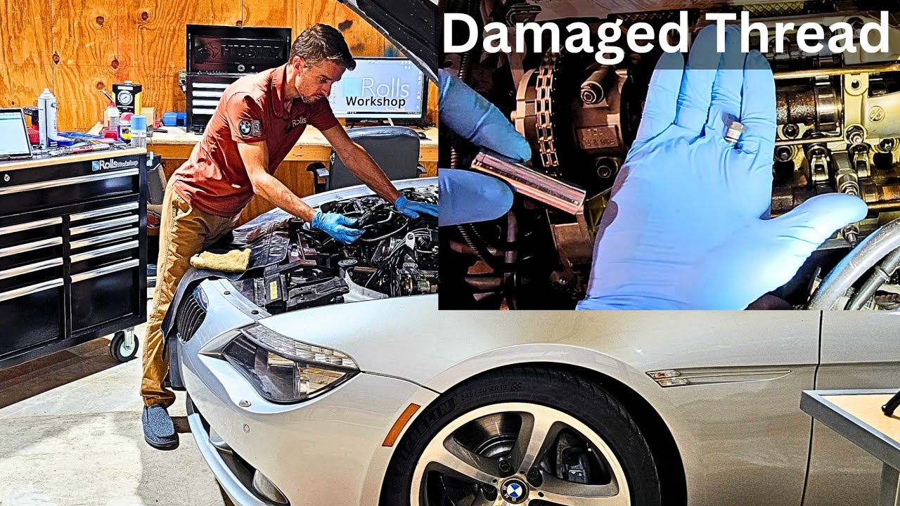 BMW 650i engine reassembly and first start after 2 years! - YouTube