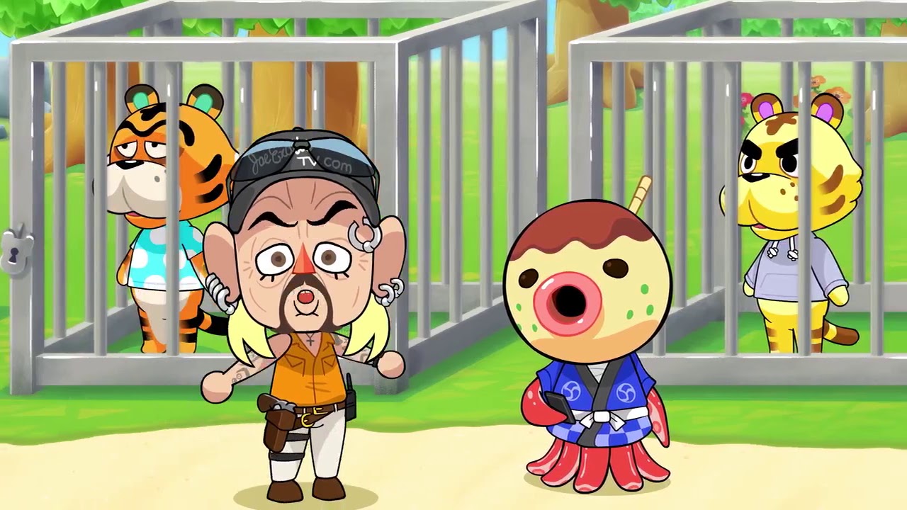Animal crossing tiger king - YouTube