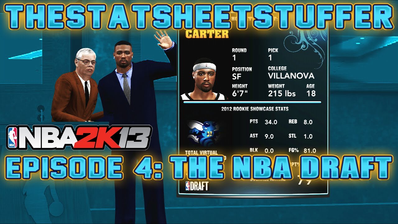 NBA 2K13 My Career - Episode 4 - The NBA Draft | The New Orleans ...