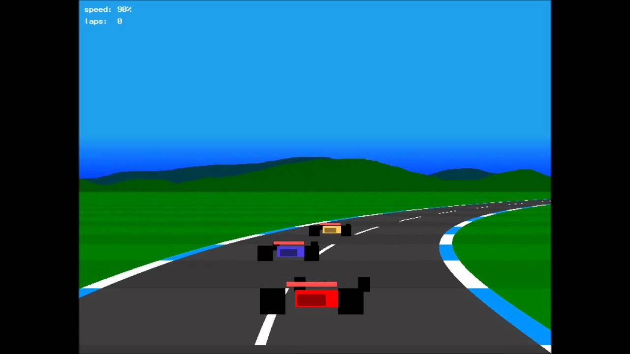 Grand Prix Pseudo 3D Racer W.I.P. 2012-10-03 - YouTube