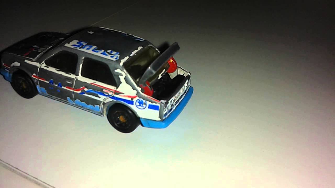 Model matchbox škoda130. - YouTube