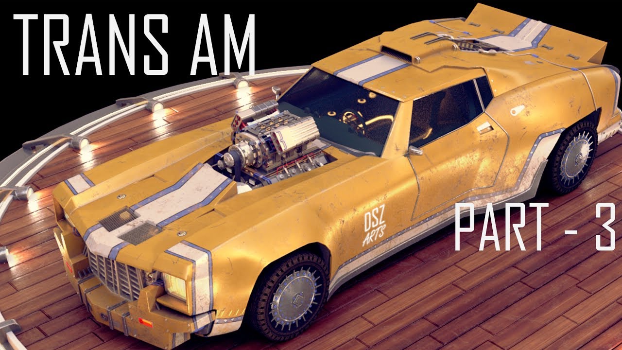 Trans AM (Redline) ~ 3D Modeling Timelapse [PART 03] - YouTube