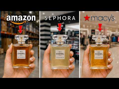 We Tested The Same Perfume From Amazon, Sephora & Macy's - One Clear Winner