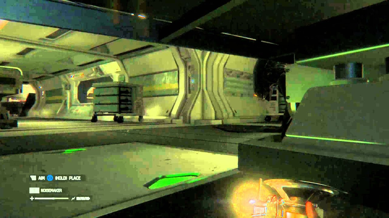 Alien Isolation: Hiding from Alien - YouTube