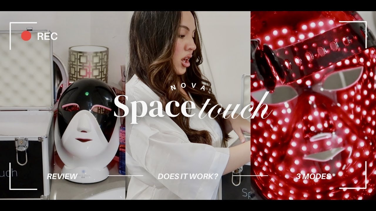 Full-Face Skincare NOVA LED Mask by Spacetouch Review - YouTube