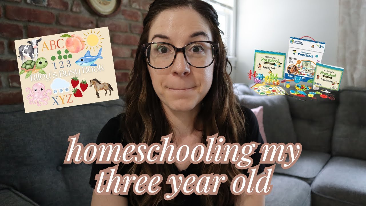 How I Am Homeschooling My 3 Year Old (homeschooling preschool pre k3 ...
