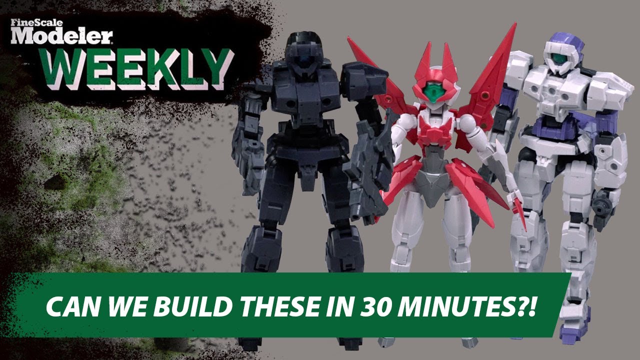FineScale Modeler unboxes new kits, builds 30 Minutes Missions models ...