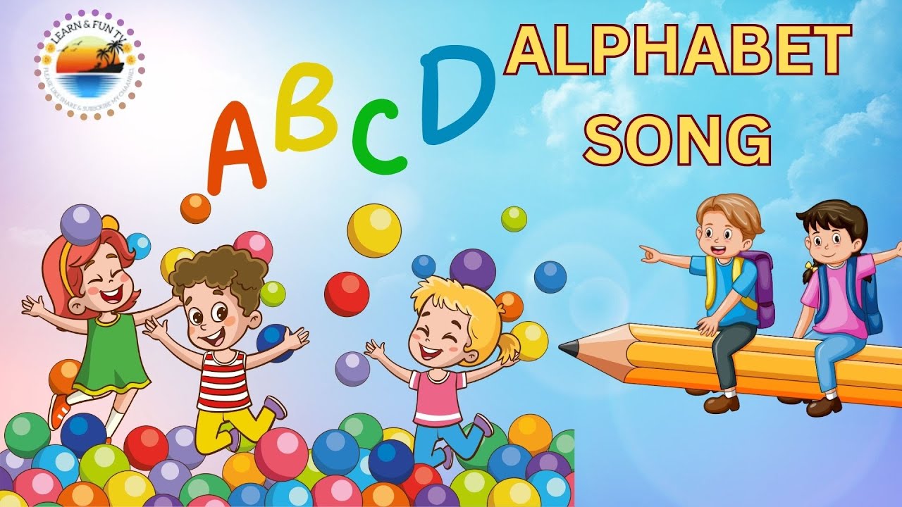 Kids Alphabet Song | ABCD Toddlers learning | Nursery rhymes | Phonics ...