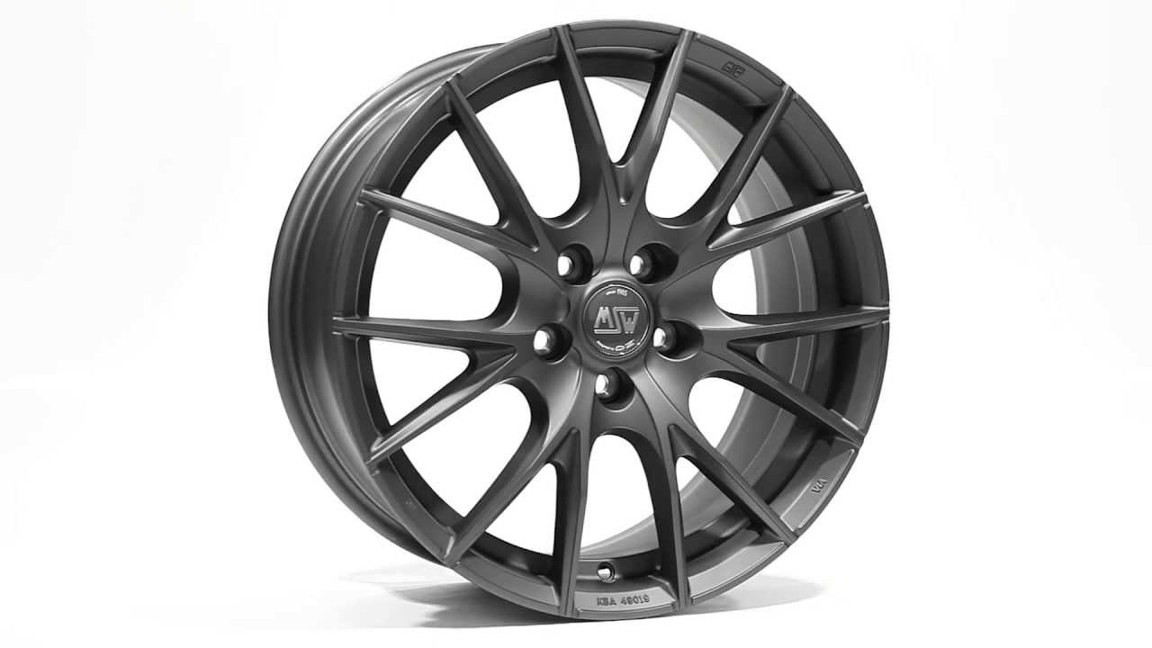 FelgenOutlet.de - MSW · 25 · matt titanium - YouTube