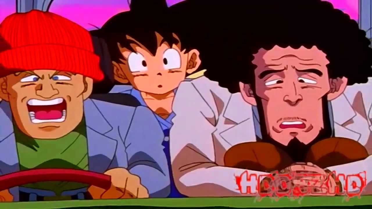 Goku plays a game with robbers - YouTube