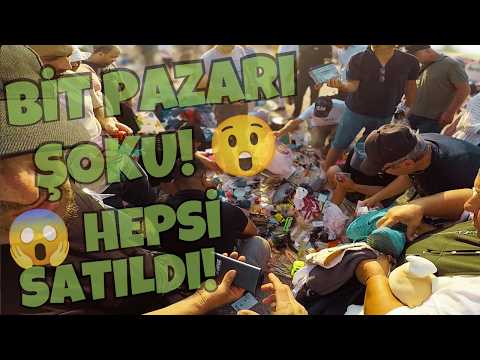 Bit Pazarında Büyük Gün! Çöplerden Çıkan Eşyalar Para Etti mi? Bit Pazarı Maceramız! ÇÖPTEN PARA!