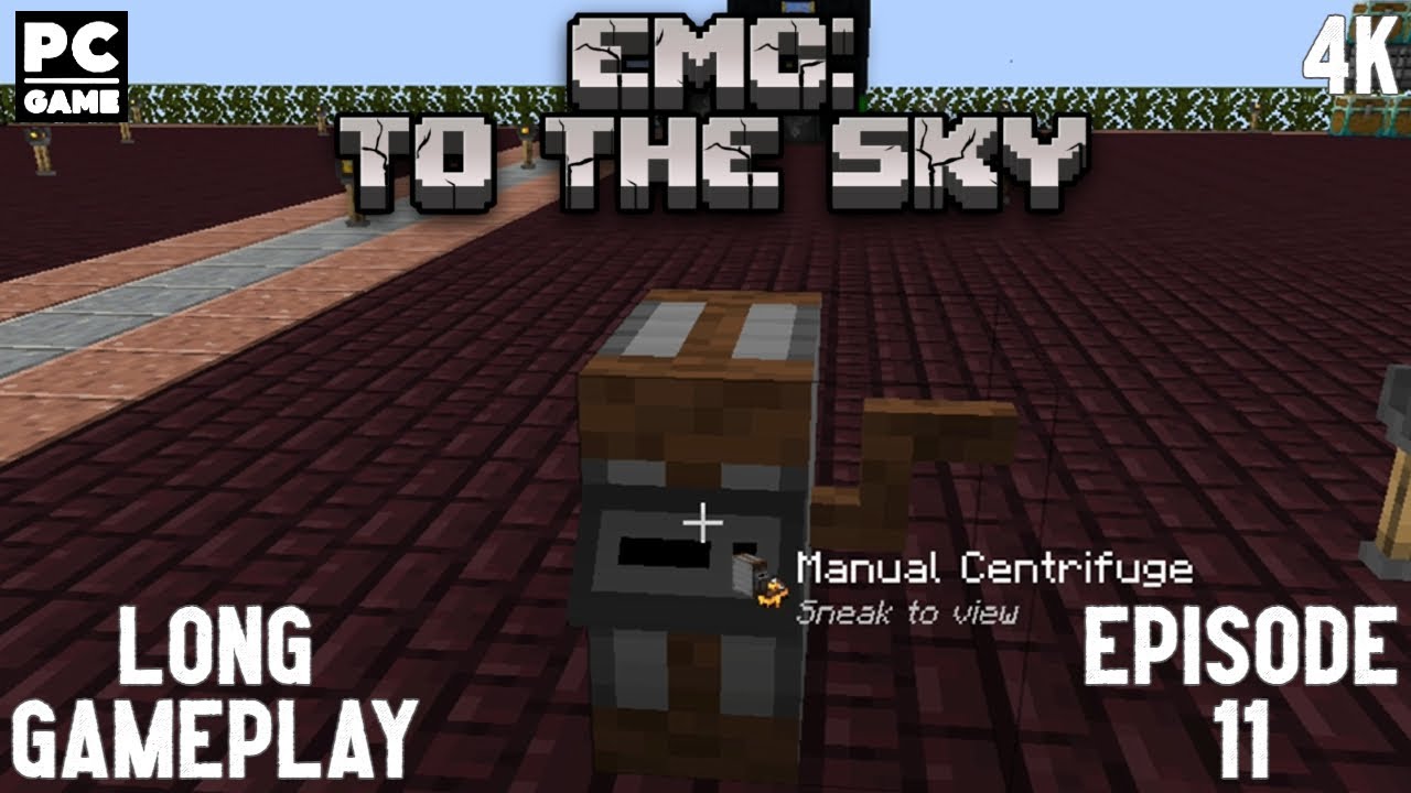 Modded Minecraft Long Gameplay: EMC: To The Sky - Episode 11 No ...