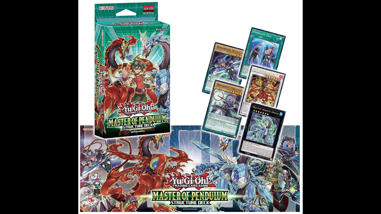Yu-Gi-Oh! Unboxing! Structure Deck Master Of Pendulum! - YouTube