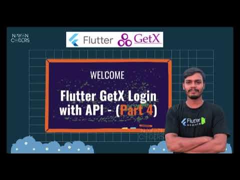 Flutter GetX API Login Tutorial | Full A-Z Guide in Bangla | #NayonCoders | Part - 4 - YouTube