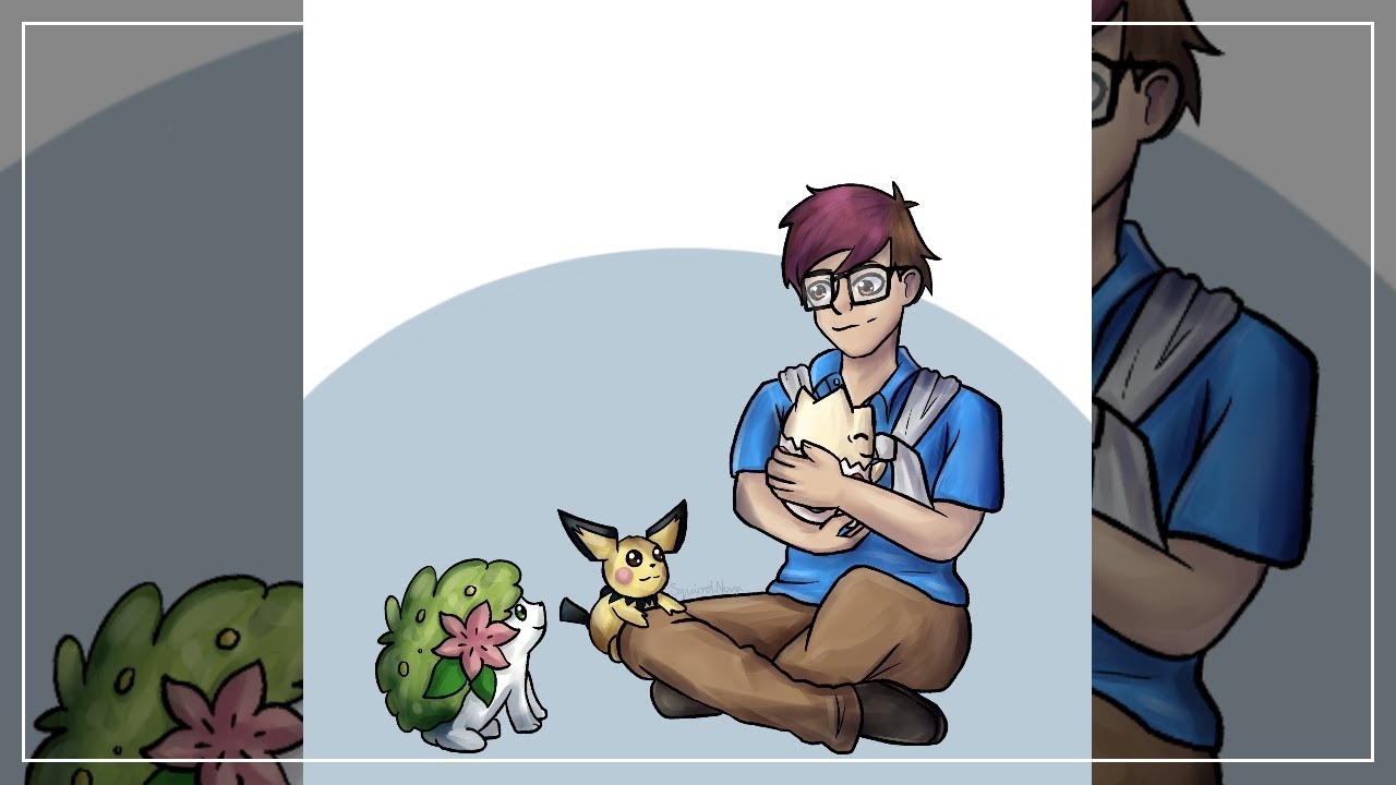 Speedpaint: Pokemon AU!Patton (Sanders Sides) - YouTube