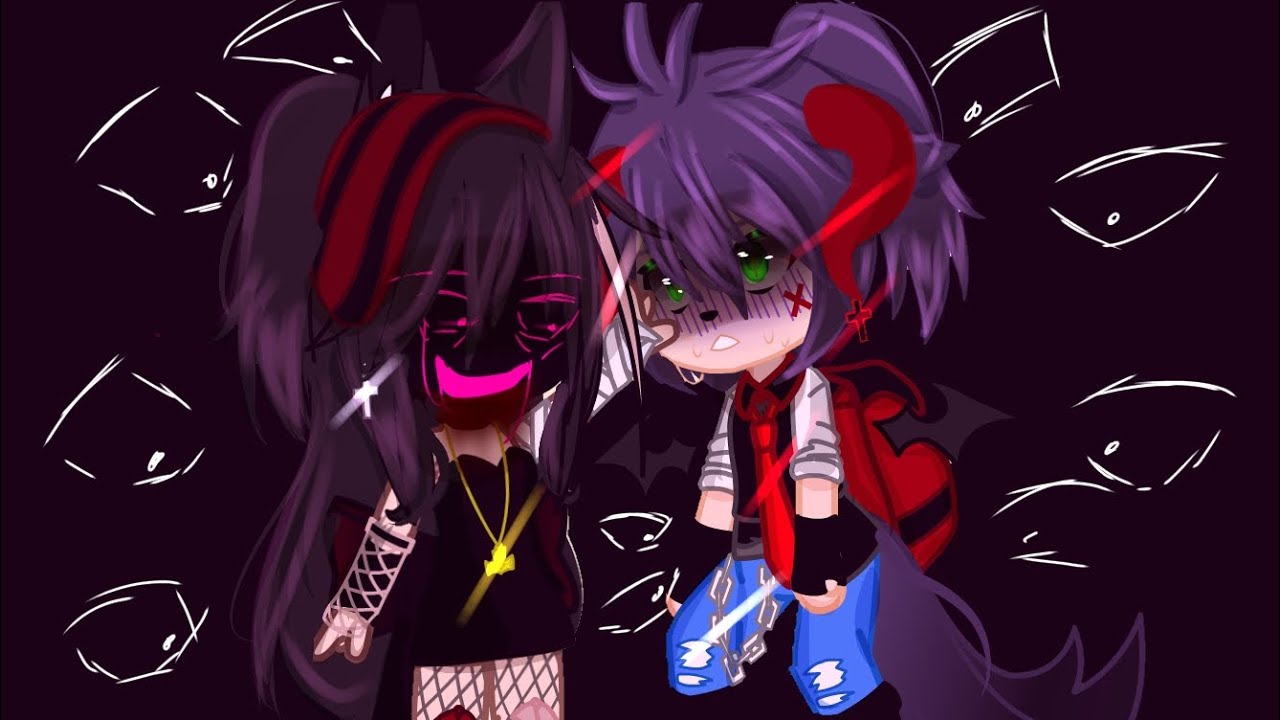 { 💀 } — scary face.. // meme \\ Gacha Cute — { 🎭} - YouTube